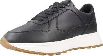 Geox Damen D Amabel A Sneaker, Black, 36 EU