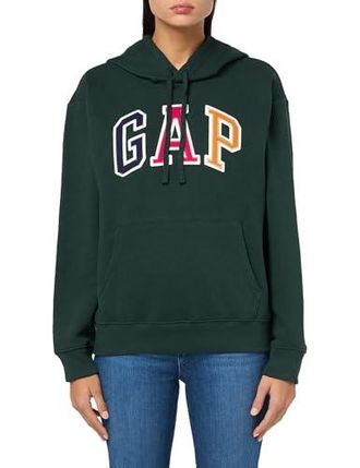 GAP Femme V Heritage Po Hd, Essex Green 702, X-Small