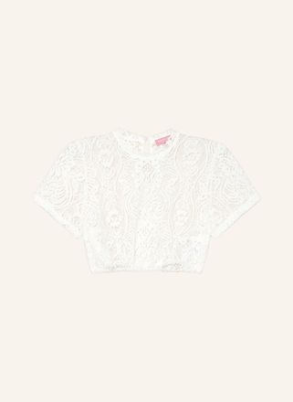 Kr&uuml;ger Kr&uuml;ger Dirndlbluse Aus Spitze weiss