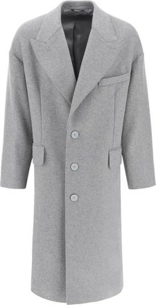 Dolce & Gabbana Homme, Manteaux, Gris, Taille: M Cappotto
