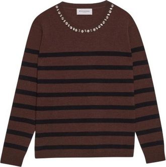 Ermanno Scervino Femme, Pulls, Multicolore, Taille: 42 FR Maille ras du cou