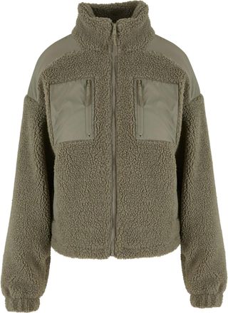 Urban Classics Fleecejacke f&uuml;r Damen (Blassgr&uuml;n)