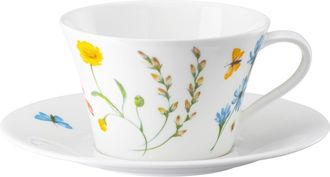 Hutschenreuther 02048-726041-14675 Nora Spring Vibes Tee-/Cappuccinotasse 2tlg. (1 Obertasse & 1 Untertasse)