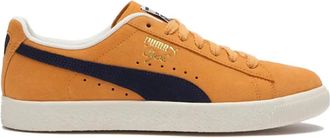 Puma Low-Top Sneaker - Puma Clyde OG Clementine Navy - Gr. 44,5 (EU) - in Wei&szlig; - f&uuml;r Damen