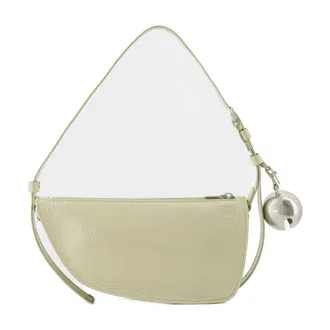 Burberry Shield Sling Mini Wallet - Beige