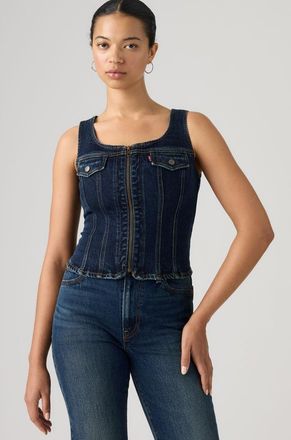 Levi's Vintage Zip Vest - Damen - Dunkle Waschung / Dunkle Waschung