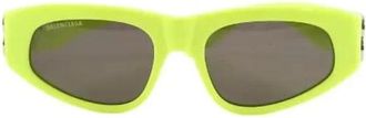 Balenciaga Lunettes de soleil protectrices Pre-owned - Femme - Pre-owned - Vert - Taille: ONE Size