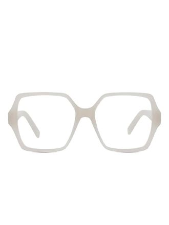 Givenchy lunettes de vue à monture oversize - Tons neutres