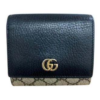 Gucci Portefeuille Vintage Pre-owned (bi-pli) - Femme - Pre-owned - Noir - Taille: ONE Size