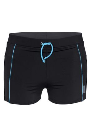 Fashy Herren Badehose (80% PA Recycled) mit Innentasche, schwarz