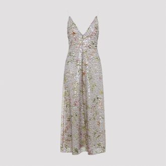 Alberta Ferretti Robe longue &agrave; paillettes Alberta Ferretti