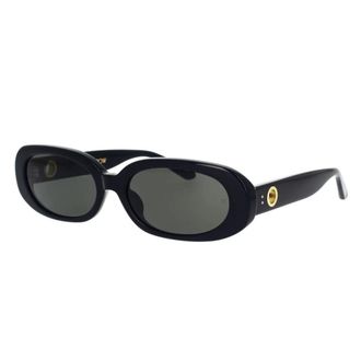 Linda Farrow Schicke 90er Oval Sonnenbrille - - Accessories - Damen - Schwarzk - 59 MM