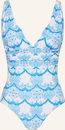 Melissa Odabash Badeanzug Panarea blau