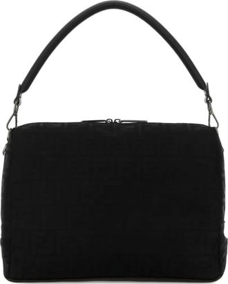 Fendi grand sac à main Lui - Noir