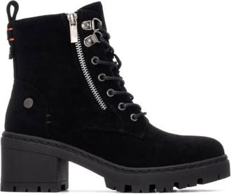 Refresh Bottines Femme Noir - Chaussures confortables et polyvalentes - Mode d&eacute;contract&eacute;e - Mod&egrave;le 17302202 (Taille39)