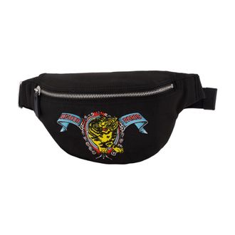 Kenzo Tiger-Embroidered Belt Bag - Black