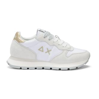 Sun 68 Ally Solid Freizeit Sneakers Nylon Leder - - Shoes - Damen - Wei&szlig; - 36 EU