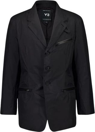 Yohji Yamamoto Homme, Vestes, Noir, Taille: S GTX Padded Blazer
