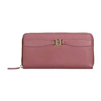 Laura Biagiotti Portefeuille zipp&eacute; - Femme - Accessoires - Rose - Taille: ONE Size