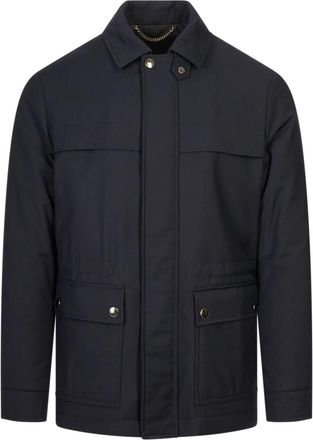 Canali Homme, Vestes, Bleu, Taille: 2XL Veste Nuvola Maestrale