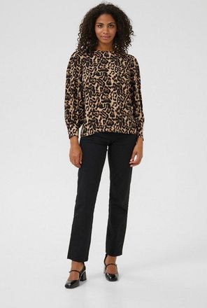 Kaffe Langarmbluse Langarm-Bluse KAhannah