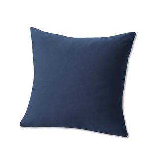 ESTELLA Kissenbezug Feinjersey | Saphir | 15x40 cm Nackenrolle | b&uuml;gelfreie & trocknerfeste Qualit&auml;t | Rundumgummi | 100% Baumwolle