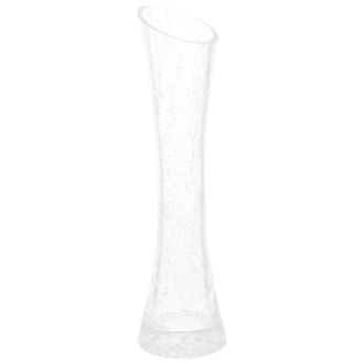 Valiclud Glasvase Kleine Blumenvase mit Einem Stiel Durchsichtige Tischdekoration Vielseitige Hydrokultur Vase f&uuml;r Hochzeit und Wohndeko