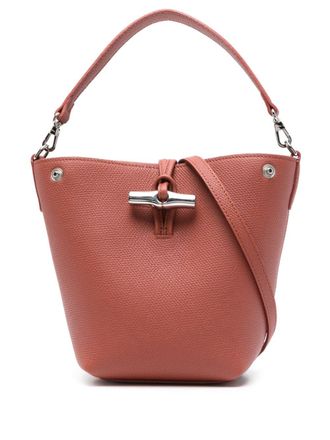 Longchamp petit sac seau Le Roseau - Rouge