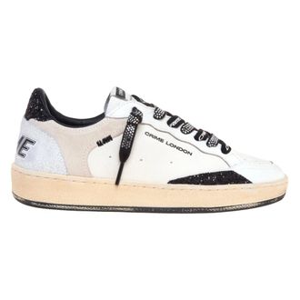 Crime London Baskets Chelsea - Femme - Chaussures - Blanc - Taille: 39 EU