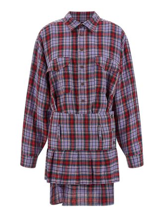 Vivienne Westwood Robe Au Genou - Multicolore