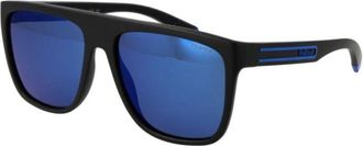 Polaroid Homme, Accessoires, Noir, Taille: ONE Size PLD 2162/S Lunettes de soleil rectangulaires