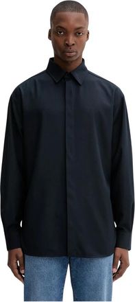 Iceberg Chemise &agrave; col textur&eacute; - Homme - Chemises - Bleu - Taille: M