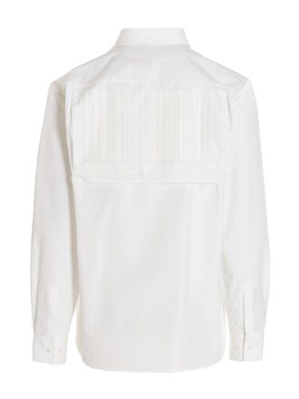 VTMNTS Barcode-Print Shirt - White