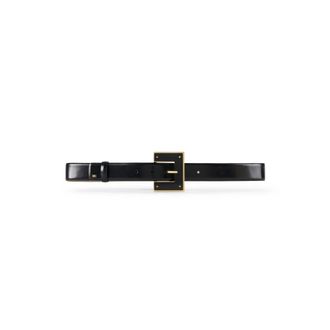 Elisabetta Franchi Lederg&uuml;rtel - - Accessories - Damen - Schwarzk - XL