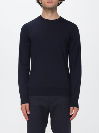 Paolo Pecora Wollpullover mit Rundhalsausschnitt und Rippb&uuml;ndchen
