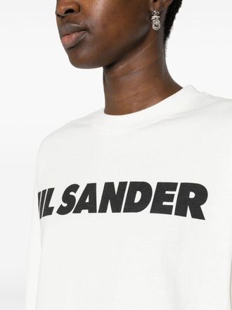 Jil Sander Logo-Print T-Shirt - White