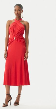 Elisabetta Franchi Coctailkleid AB71952E2 CG5 Rot Regular Fit