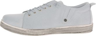 Andrea Conti Damen Sneaker, Pastellblau, 37 EU
