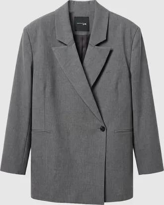 Jeanne Vouland Blazer Pari Crois&eacute; Gris Fonc&eacute;