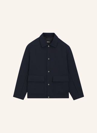 HUGO BOSS Jacke C-Covter Relaxed Fit blau
