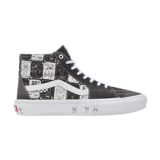 Vans Skate Sk8-Hi // Daniel Johnston // Raven - Homme - Sport - Noir - Taille: 38 EU