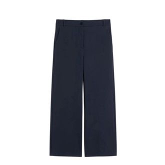 Max Mara Femme, Pantalons, Bleu, Taille: 42 FR Weekend Pantalons