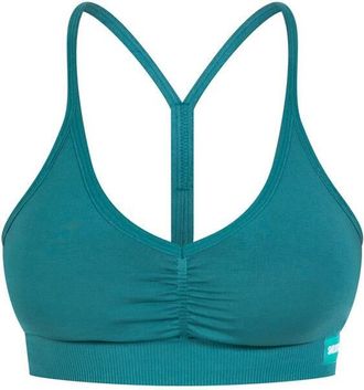 Smilodox Damen BH Solid Scrunch Icon