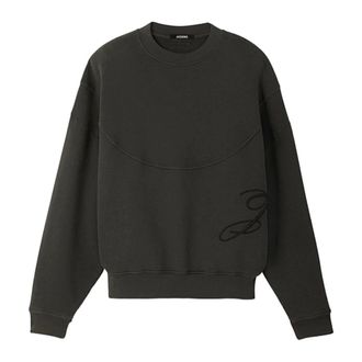 Jacquemus Felpa - - Sweatshirts & Hoodies - Herren - Schwarzk - L