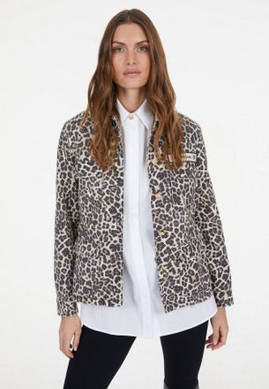 Marc Aurel Fieldjacket mit Leoprint