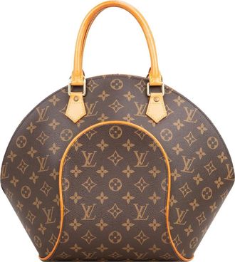 Louis Vuitton Crossbody Bags - Louis Vuitton Canvas Monogram Ellipse MM Handbag - Gr. unisize - in Braun - für Damen