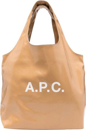 A.P.C. A.p.c., Homme, Sacs, Beige, Taille: ONE Size Ninon Tote Bag