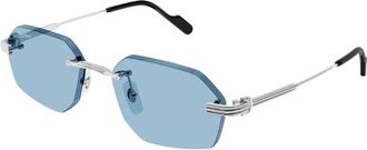 Cartier Premi&egrave;re Sonnenbrille - - Accessories - unisex - Grau - 54 MM
