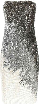 Elisabetta Franchi Robe De Soir&eacute;e - Argent