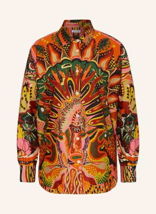 Mrs & Hugs Mrs & Hugs Hemdbluse orange